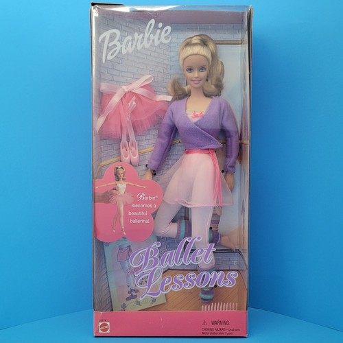 Ballet Lessons Barbie Doll Generation Girl Face Caucasian 1999 Mattel ...