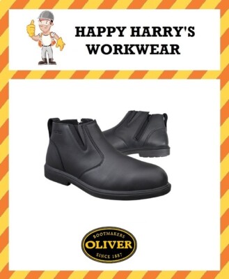 Oliver Black Zip Side Executive Safety Boot 38265 NEW WITH TAGS! | eBay ...
