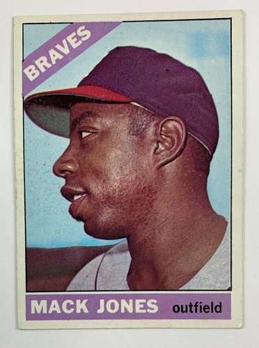 1966 Topps Baseball #446 Mack Jones (Braves) 124E | eBay