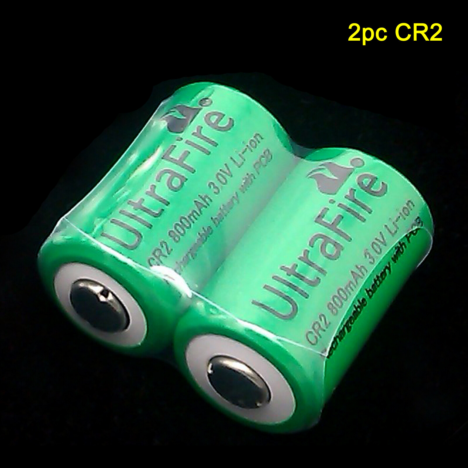 800mAh 3.0V UltraFire CR2 CR-2 KCR2 Lithium-ion Rechargeable Battery w ...