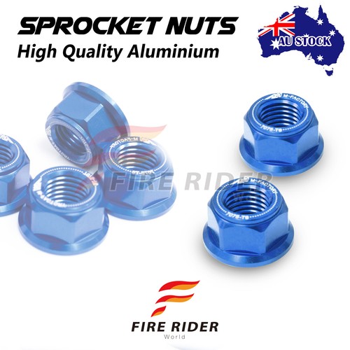 For Yamaha XSR 700 16-19 18 17 Rear Sprocket Flange Nut Blue | eBay ...