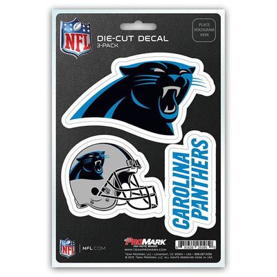 Carolina Panthers Decals Die-Cut Auto Multi-use Stickers 3-Pack | eBay