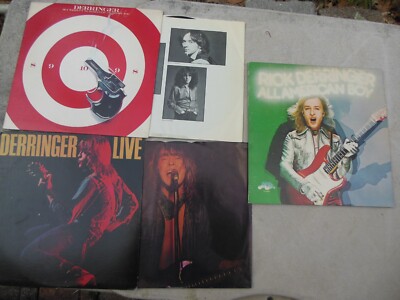 Rick Derringer LOT OF 3 VINTAGE LP's ..... MAKE AN OFFER! RIP Rick | eBay