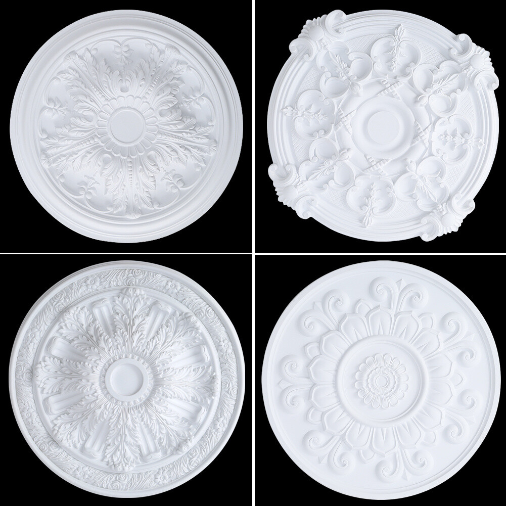 Polystyrene Ceiling Rose B Q | Shelly Lighting