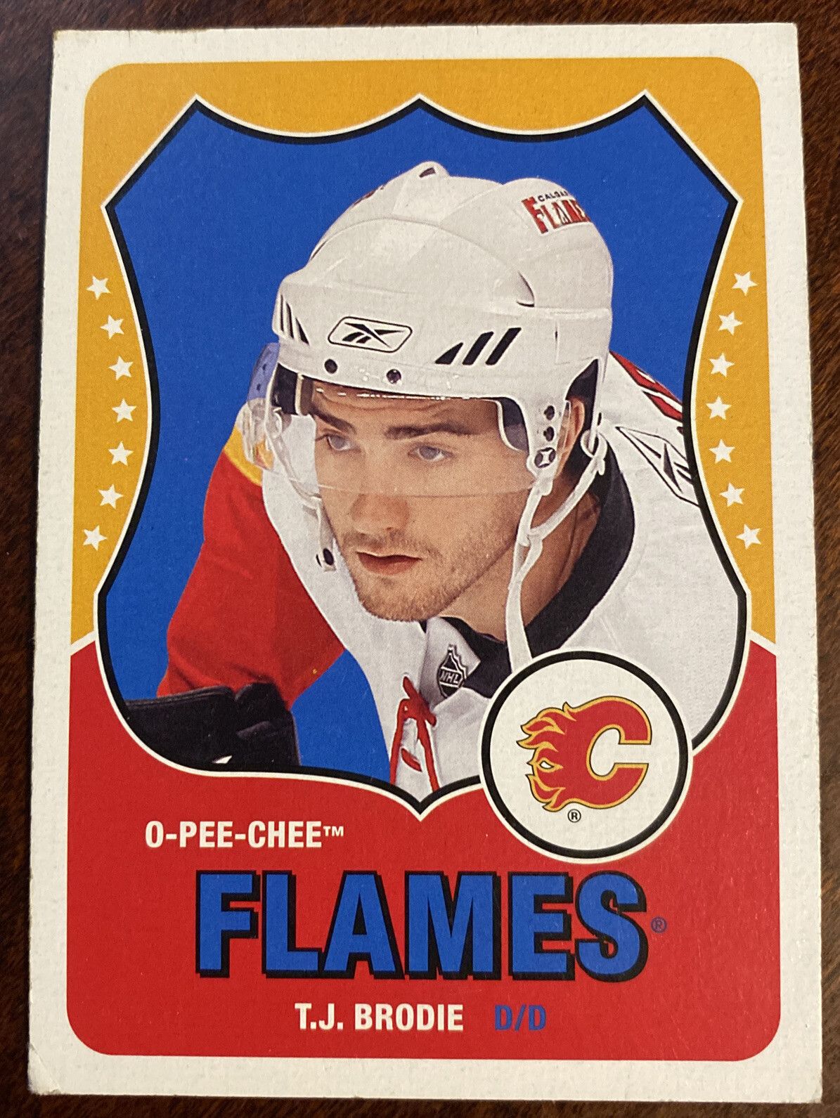 2010-11 O-Pee-Chee Marquee Rookies Retro TJ Brodie #540 Rookie Calgary ...