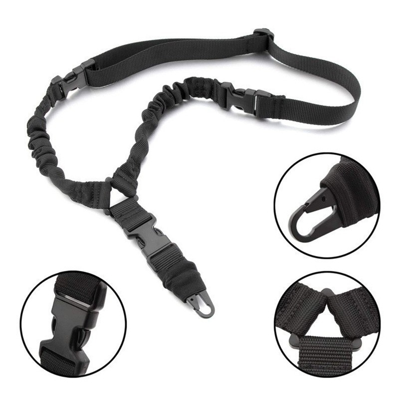 Tactical Single Point Sling Strap For Bungee Rifle Gun Sling Length ...