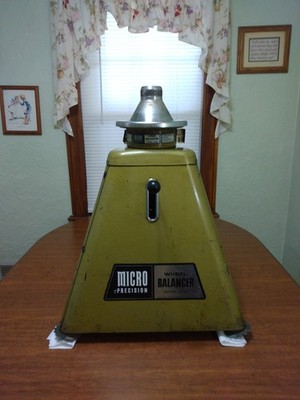 Vintage Micro Precision Bubble Tire Wheel Balancer Truck Car USA M60 | eBay