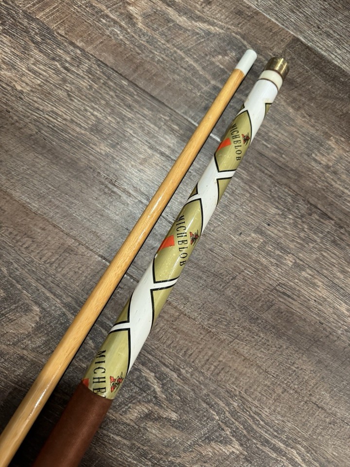 Vintage Michelob Beer Advertising Billiard /Pool Cue - 57 Inches 16oz ...