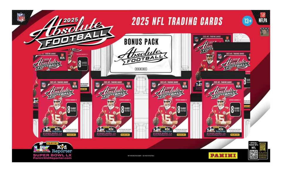 (IN HAND) 2025 Panini Absolute Football Sams Club Exclusive Bundle Box ...