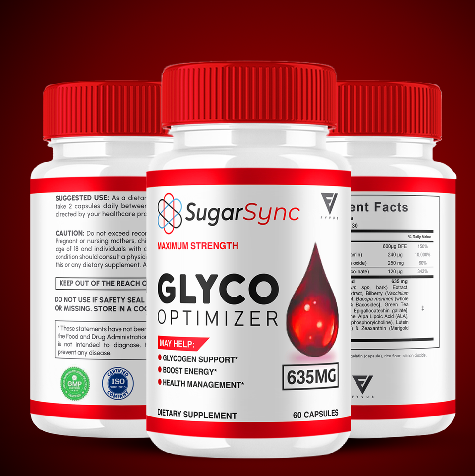 (2 Pack) Sugar Sync Glyco Optimizer SugarSync Glycogen Support (120 ...