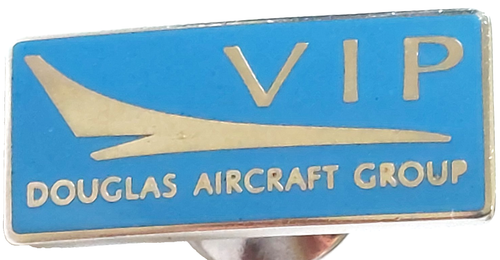 Douglas Aircraft Group "VIP" Lapel Pin | eBay