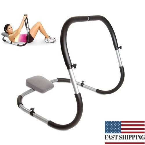AB Trainer Abdominal Machine Exercise Crunch Roller Workout Exerciser ...