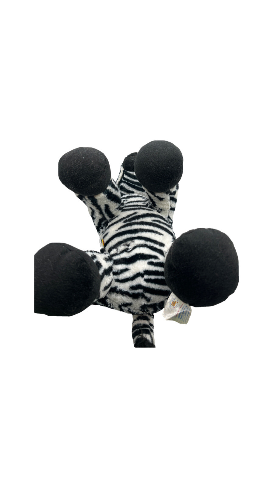 Build a Bear Zebra World Wildlife Fund Plush 13” Tshirt Mini Zebra ...