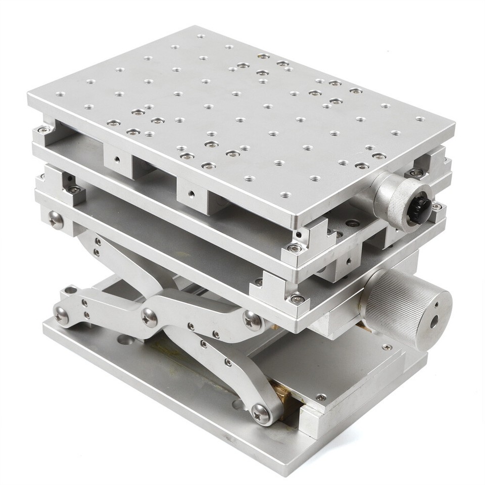 XYZ Axis 3D Workbench 3 Axis Moving Work Table Laser Marking Machine ...