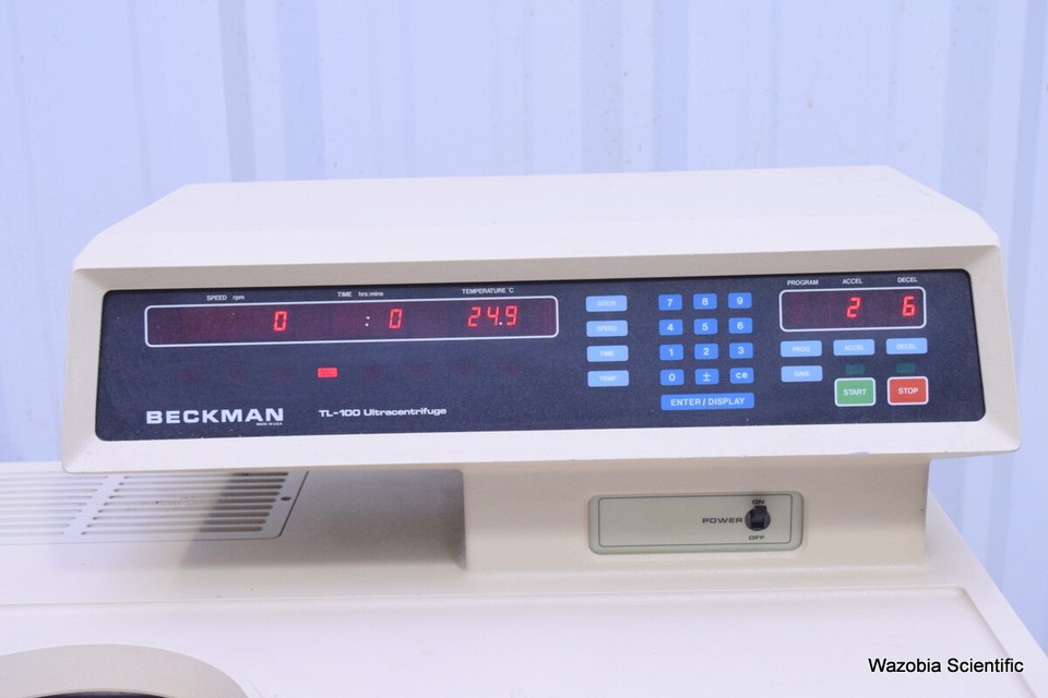 BECKMAN TL-100 ULTRACENTRIFUGE MODEL TL100 346457 CENTRIFUGE | eBay
