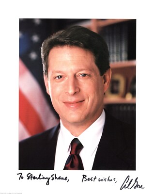 Al Gore Signed Photo | eBay