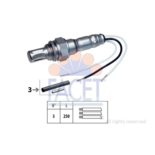 FACET Lambda Sensor Probe 10.7003 FOR 900 9000 Omega Calibra Astra ...