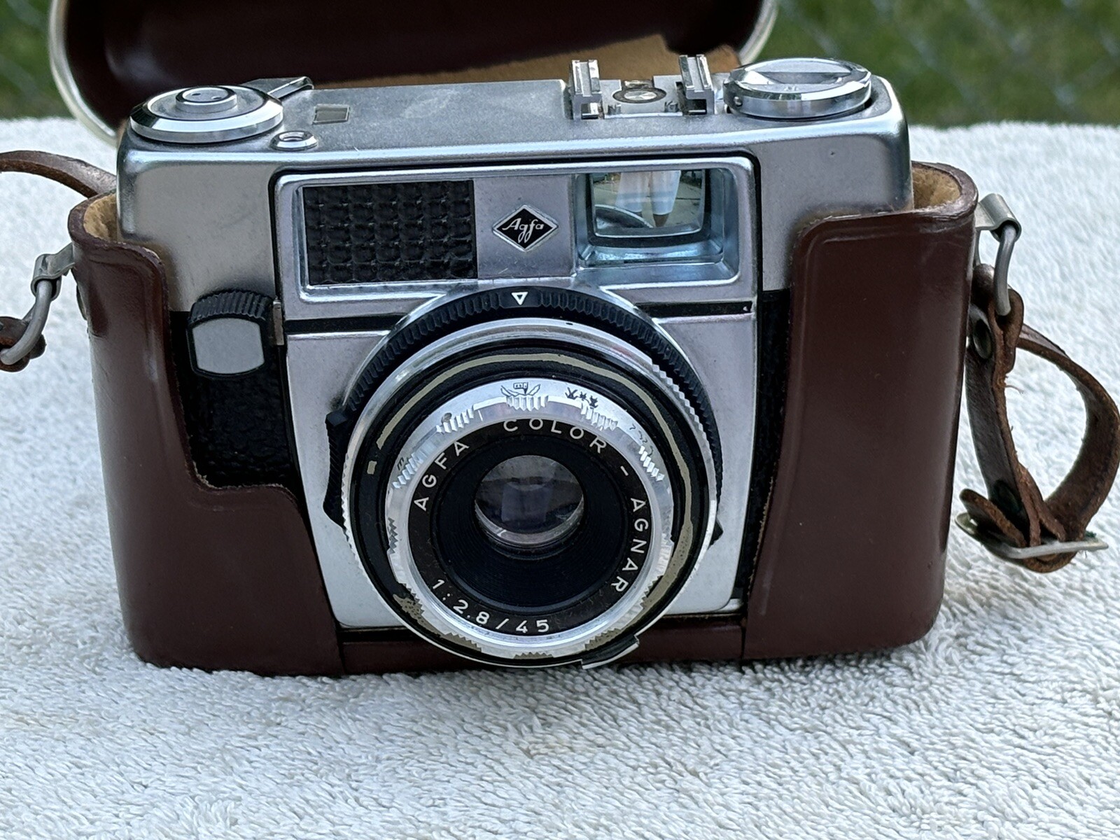 Agfa Film Camera With 1:2.8/ 45mm Agnar Color Lens Made in Germany | eBay