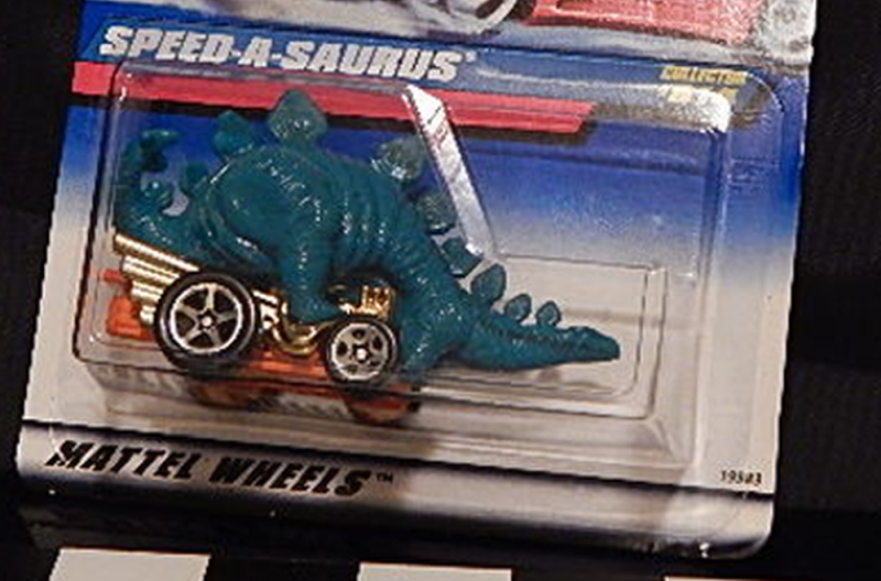 Speed-A-Saurus Hot Wheels Mainline 1998-814 Retired 2000 | eBay