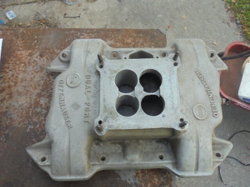 Aluminum Intake MOPAR Offy Dual Port 383 IHRA NHRA RAT ROD Hot DART ...