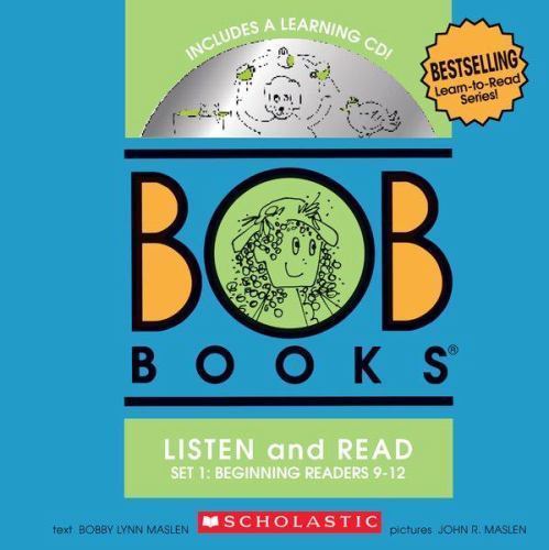 BOB Books Set 1 Bind-up: Books #9-12 + CD 9780545019200 | eBay