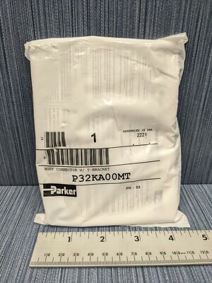 Parker P32KA00MT T-Bracket With Body Connector | eBay