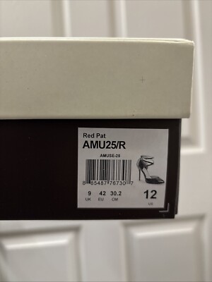 PLEASER AMU25/R Sexy 5" High Heel Red D'Orsay Pumps Shoes w/ Ankle ...