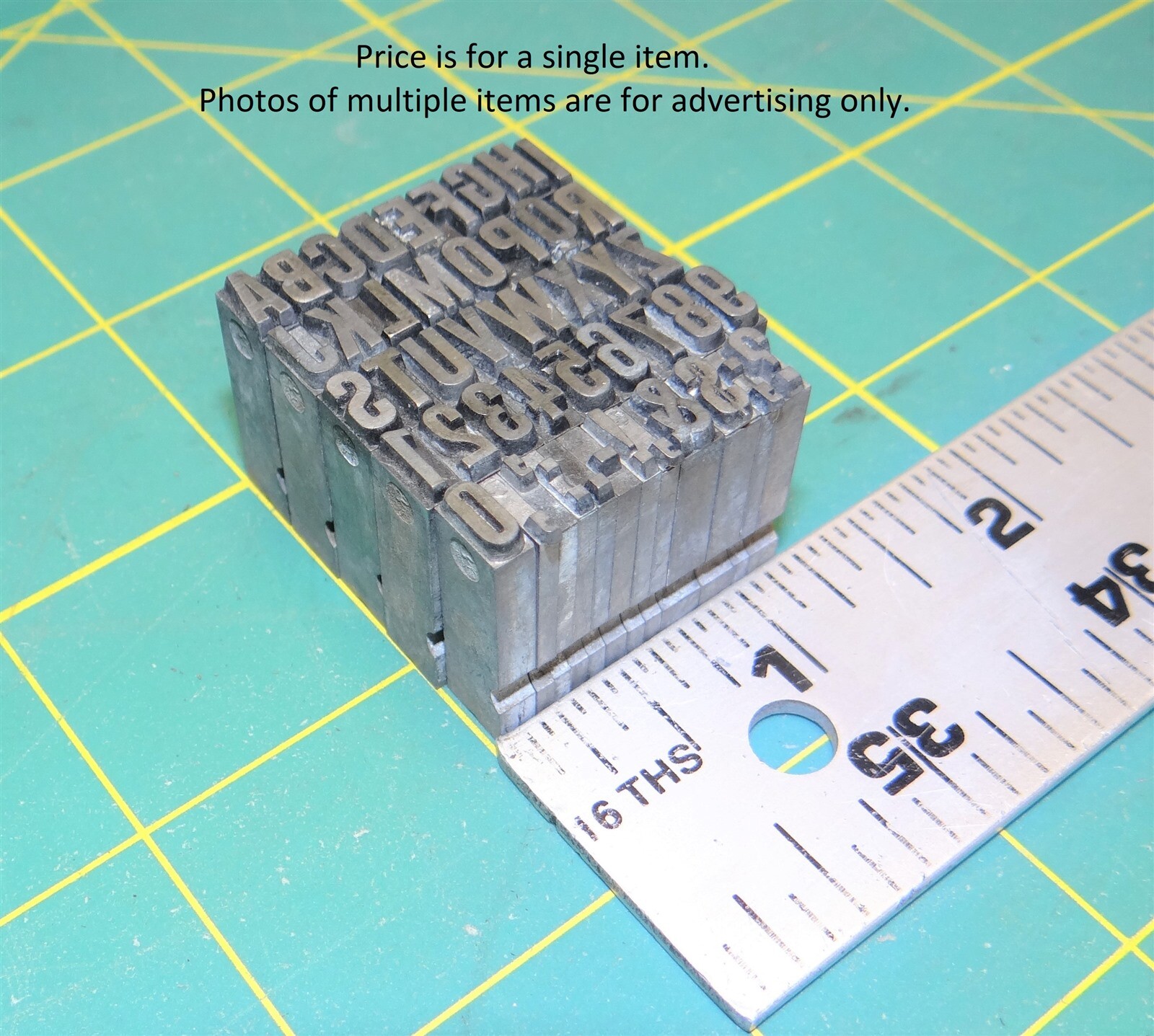 (1) Apostrophe Symbol Vintage Metal Typeset Letterpress Block 'Gothic ...