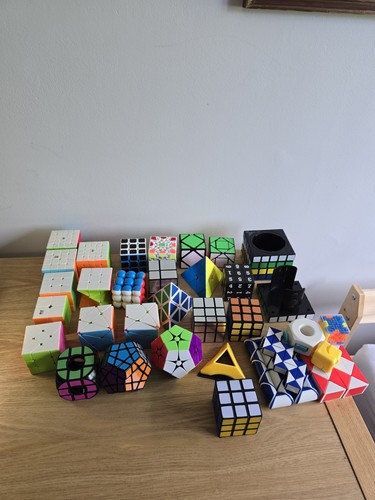 Rubik's Cube Collection Various Types + Extra Blocks | eBay UK