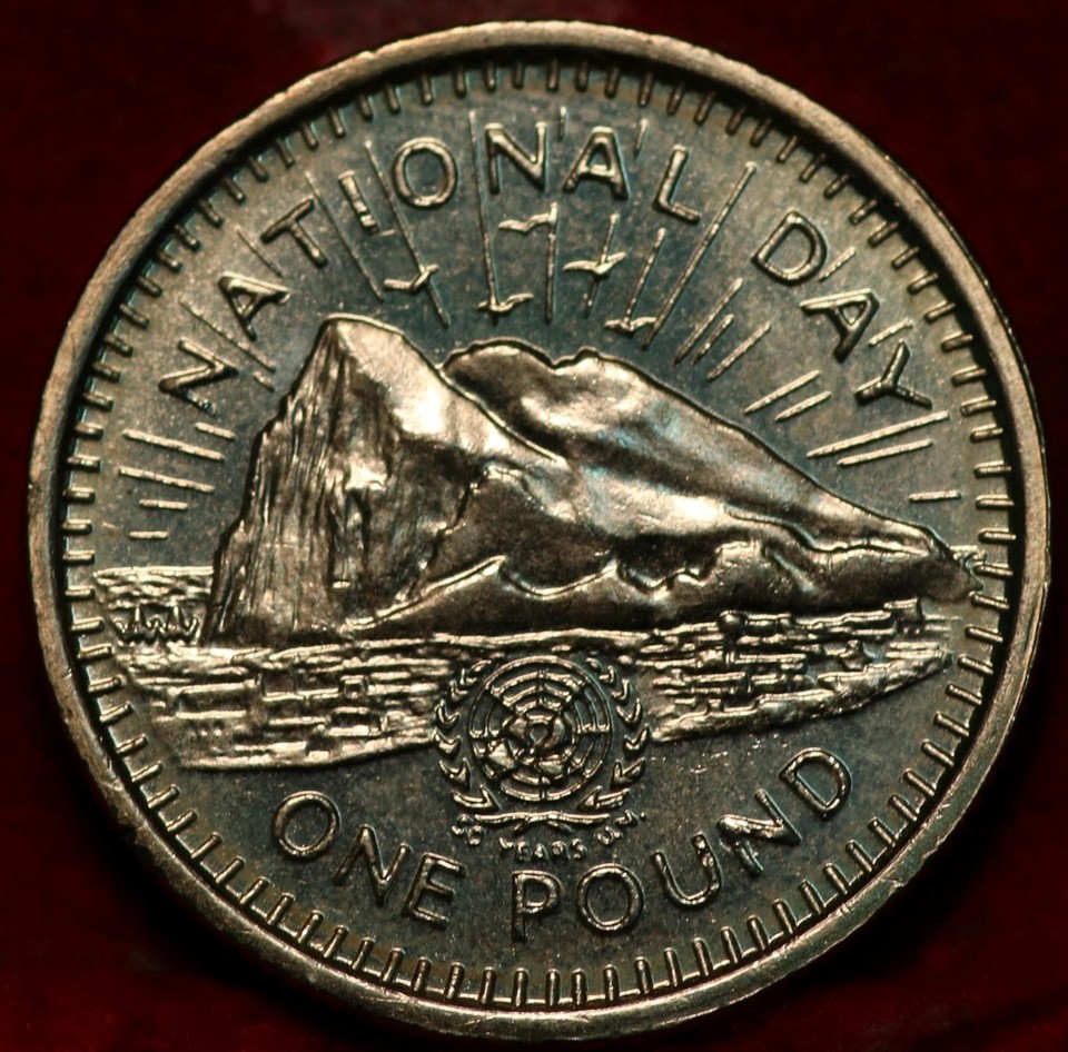 Uncirculated 1995 Gibraltar One Pound Foreign Coin | eBay
