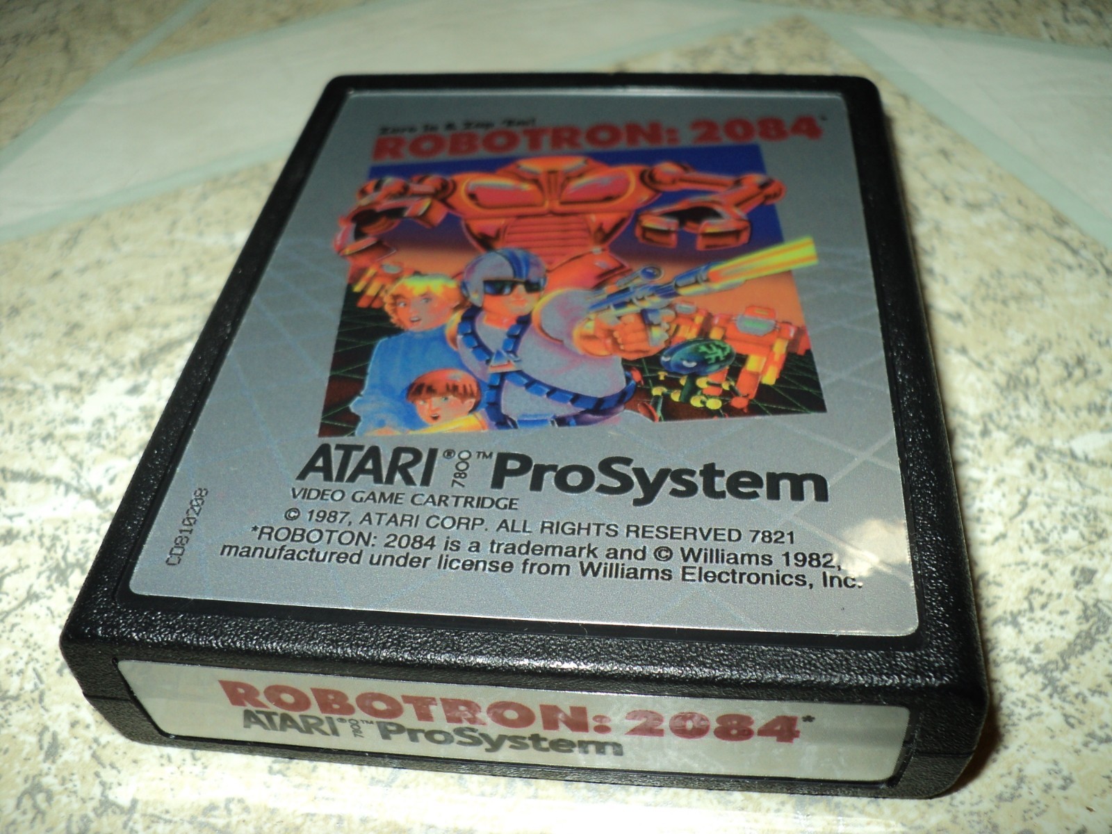Robotron 2084 Atari 7800 With 1984 Style Color Label Works | eBay