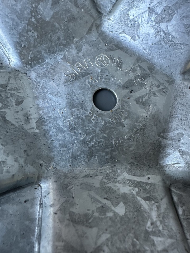 Five Star Plate Geodesic Dome Connector Plates Building System Gazebo ...