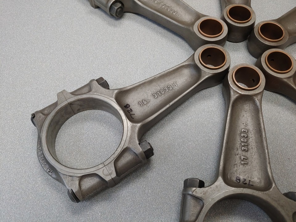 VERY NICE SET OF 6 MATCHING USED ORIGINAL PORSCHE 911 SWB 2.2 ...