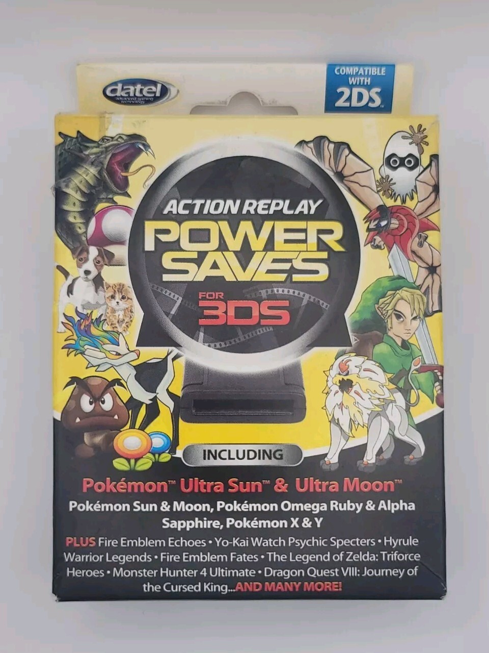 Datel Action Replay Power Saves for 3DS & 2DS Cheat Codes Pokemon Ultra Sun Moon 854856002752 | eBay