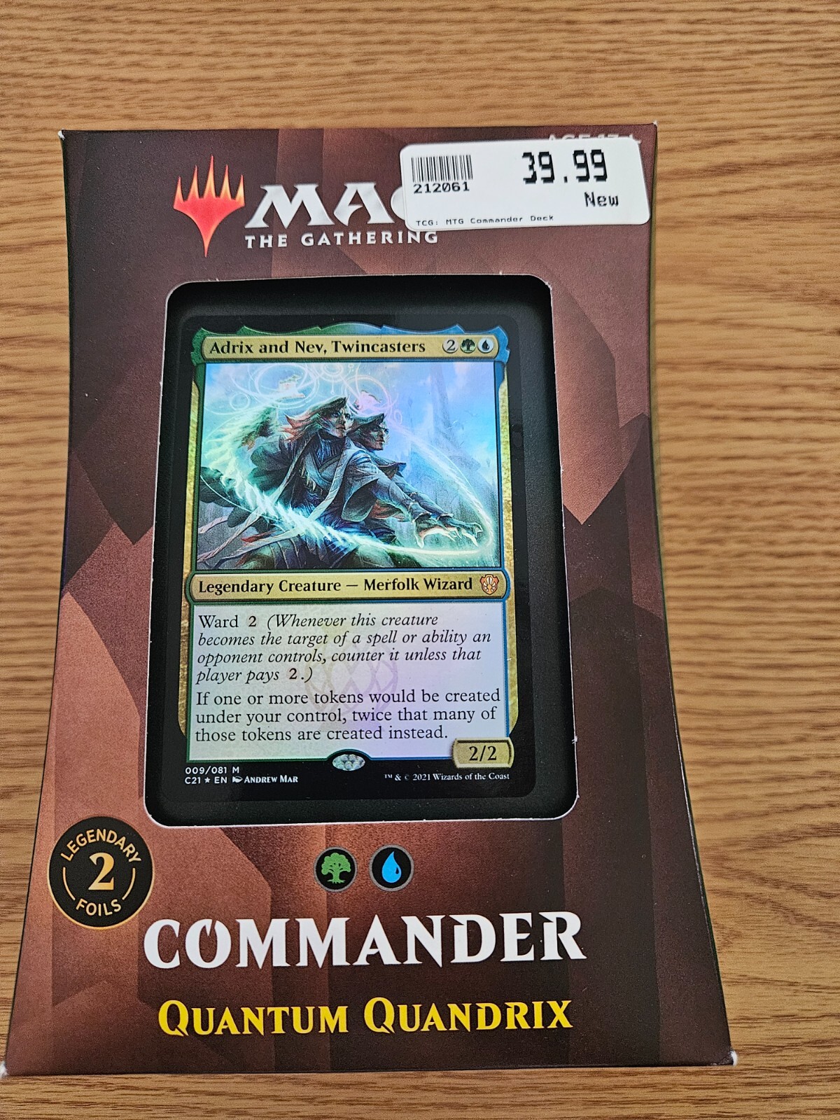 NEW SEALED MTG Strixhaven Commander 2021: Quantum Quandrix | eBay