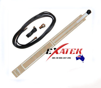 NEW UHF Clear on Glass Antenna 477mhz Transparent High Quality AK2.5GM ...