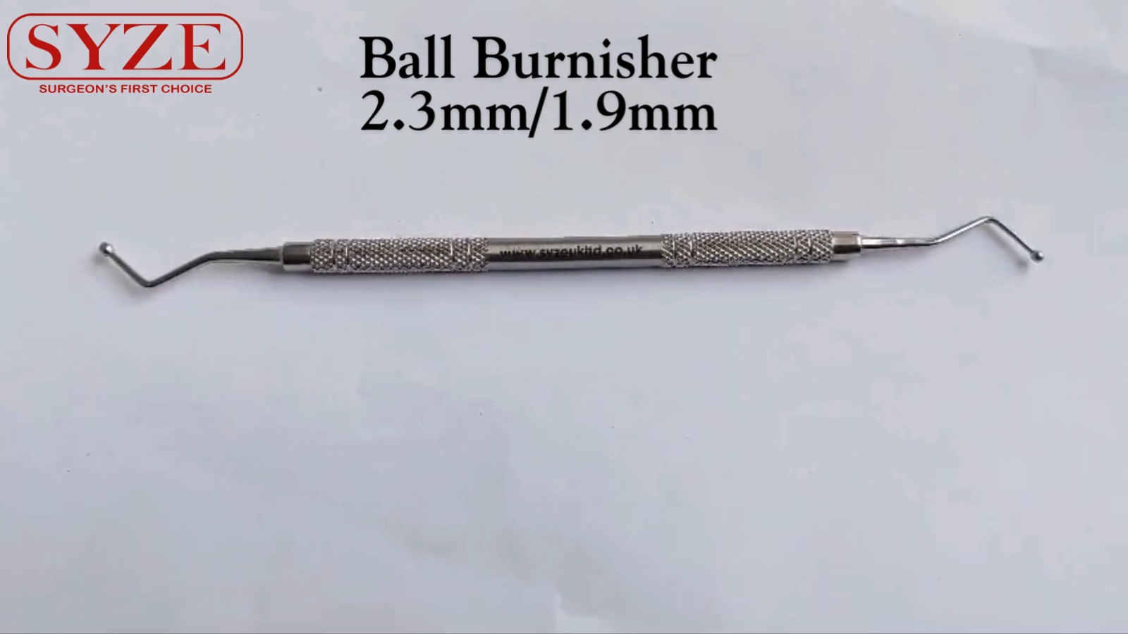 Dental Ball Burnisher Scaler 1.9 mm and 2.3 mm Amalgam Restorations ...