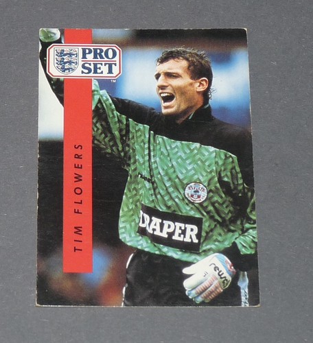 TIM FLOWERS SAINTS SOUTHAMPTON FOOTBALL CARD PRO SET 1st DIVISION 1990 ...