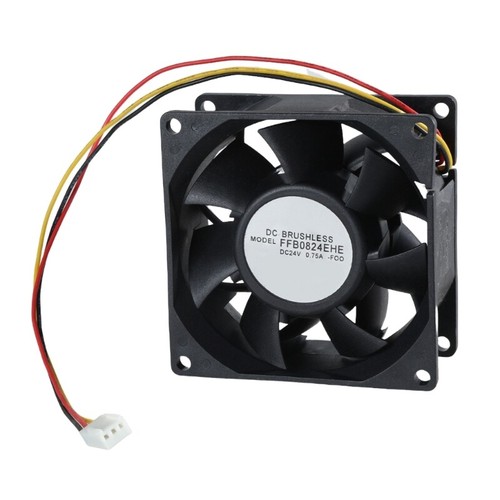 Computer Radiator Fan 80x80mm 5700RPM DC24V Fast Cooling Fan With Alert ...