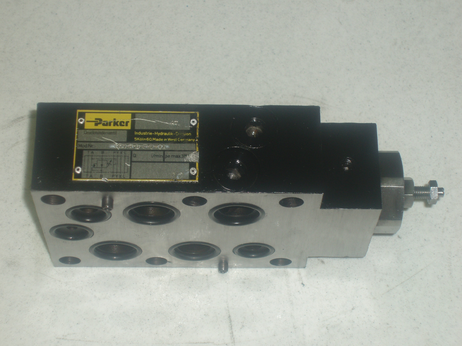 PARKER DRM-6-B-F-V-11 MODULAR STACK VALVE | eBay