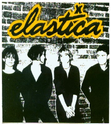 Sticker - Elastica Band Group Photo Alternative Punk Rock Music Decal ...