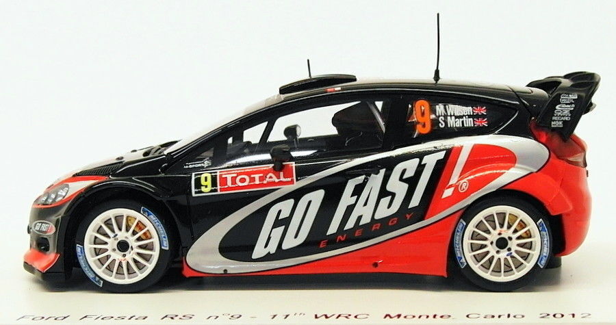 SPARKS - FORD Fiesta RS WRC #9 11. Platz bei der Rallye Monté Carlo ...
