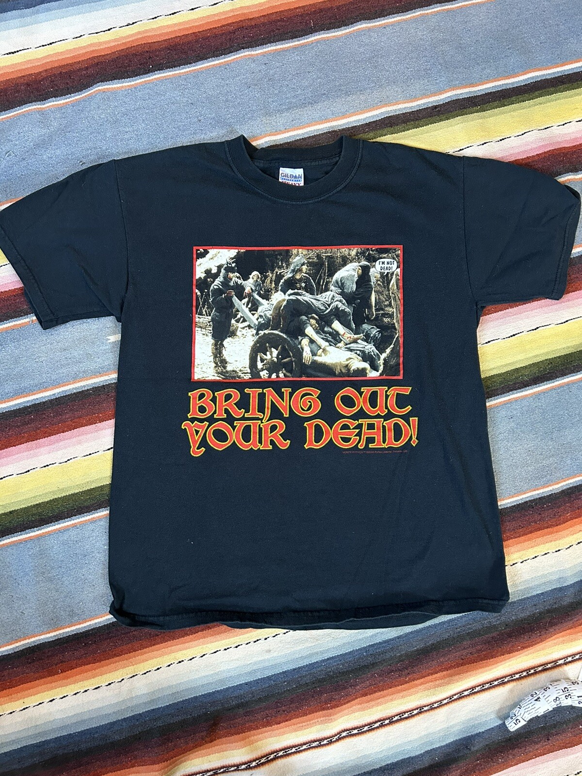 2000 Monty Python Bring Out Your Dead Shirt Sz. M - Gem