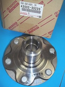 GENUINE TOYOTA 4RUNNER BRAKE HUB ASSY 43502-35220 | eBay