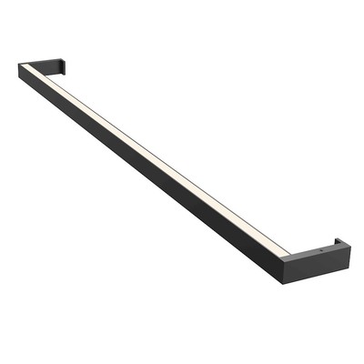 Sonneman Thin Line 1 Light 3' One Sided LED Wall Bar, Satin Black ...