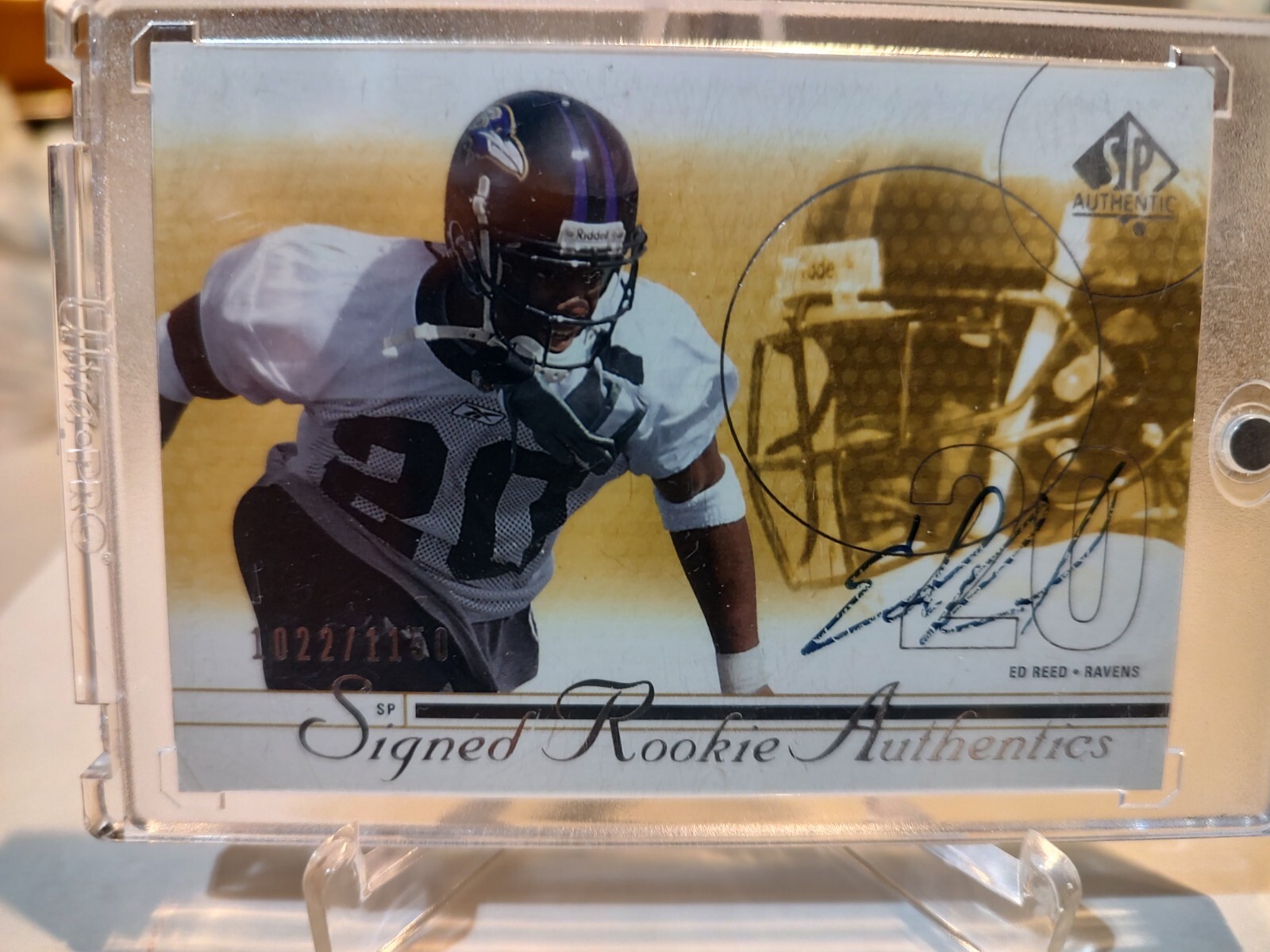 2002 Rd Reed UD SP Authentic Autographed RC #195 1022|1150 HOF | eBay