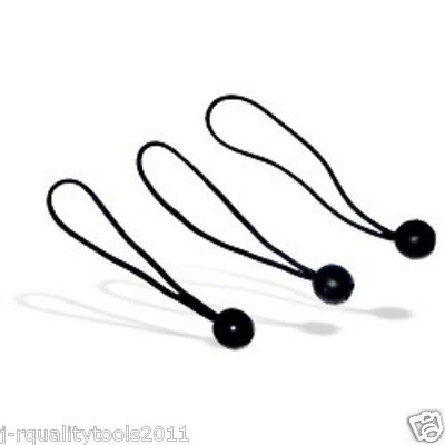 100 PCS 9" ELASTIC BALL BUNGEE CORD CONNECTOR TIEDOWN FOR CANOPY TARP ...