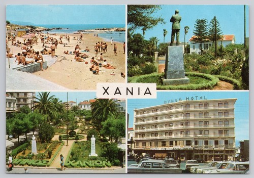 Chania Greece, Xania, Canea, Multiview, Vintage Postcard | eBay