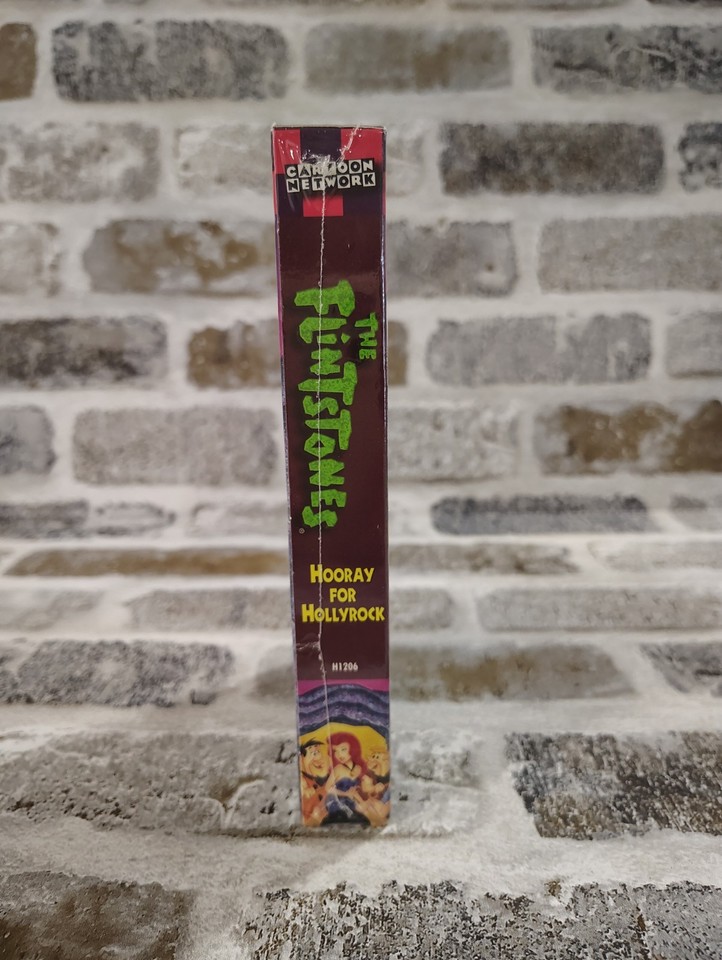 The Flintstones - Hooray for Hollyrock VHS 1998 Kids Cartoon Hanna ...