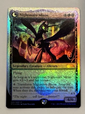 1x MTG Nightmare Moon / Princess Luna Ponies The Galloping (NM) | eBay